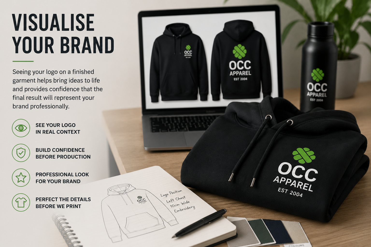 Why Custom Apparel Mockups Matter: With OCC Apparel